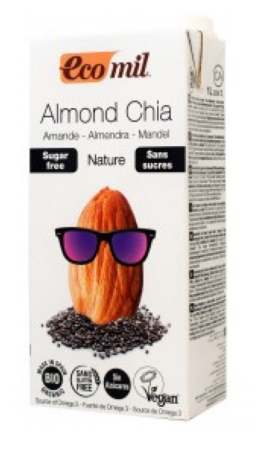 ECOMIL ΡΟΦΗΜΑ ΑΜΥΓΔΑΛΟΥ ΜΕ CHIA ΧΩΡΙΣ ZAXAΡΗ 1lt | ΠΡΟΙΟΝΤΑ ΔΙΑΤΡΟΦΗΣ ...